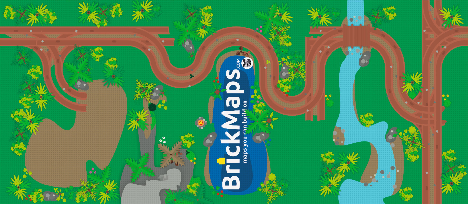 New BrickMap backside design | BrickMap Playmat for LEGO