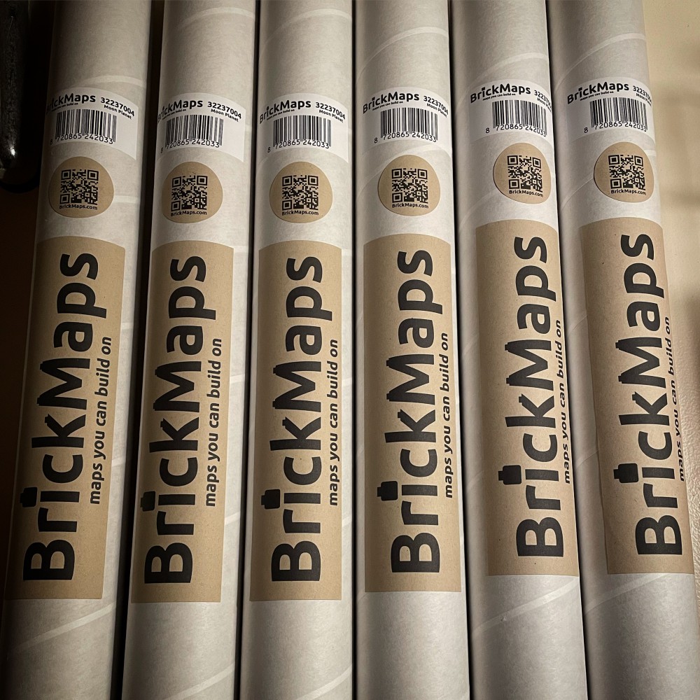 BrickMaps on route | BrickMap Playmat for LEGO